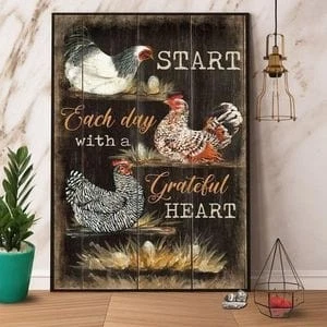 Start Each Day With A Grateful Heart Hens Incubating Eggs Chicken ...