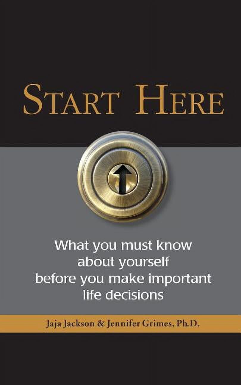 Start Here: What you must know about yourself before you make important ...