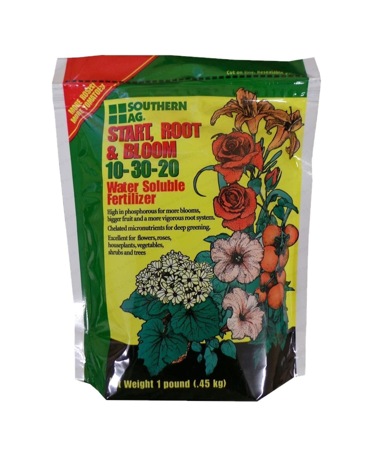 Start Root & Bloom Water-Soluble Fertilizer 10-30-20 - More Blooms ...