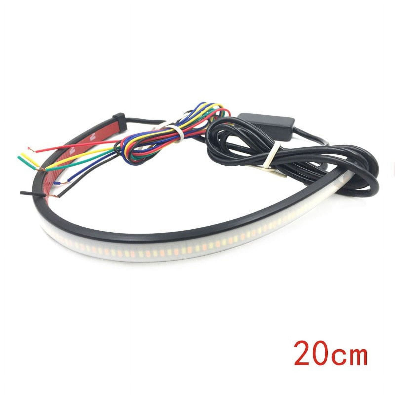 Start scan flexible LED Motorcycle Stop Light 20CM Motorcycle tail ...