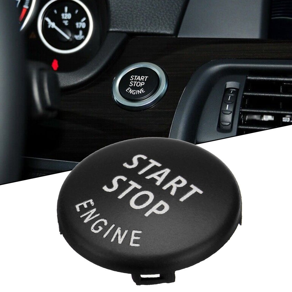 Start Stop Engine Button Switch Cover for Bmw E60 E70 E87 E89 Black ...