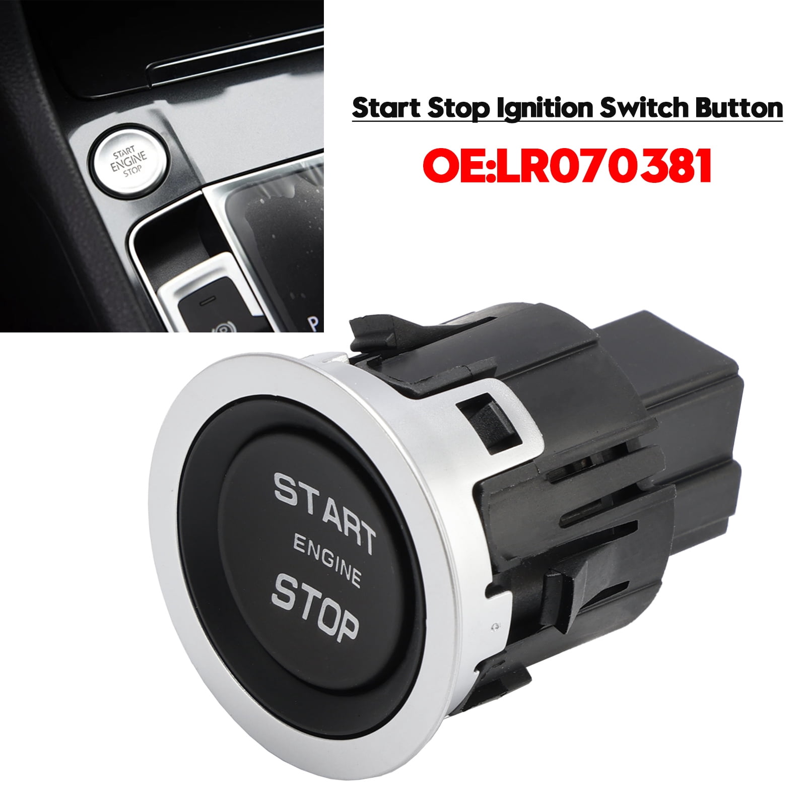 Start Stop Ignition Switch Button LR070381 for Land Rover Discovery ...