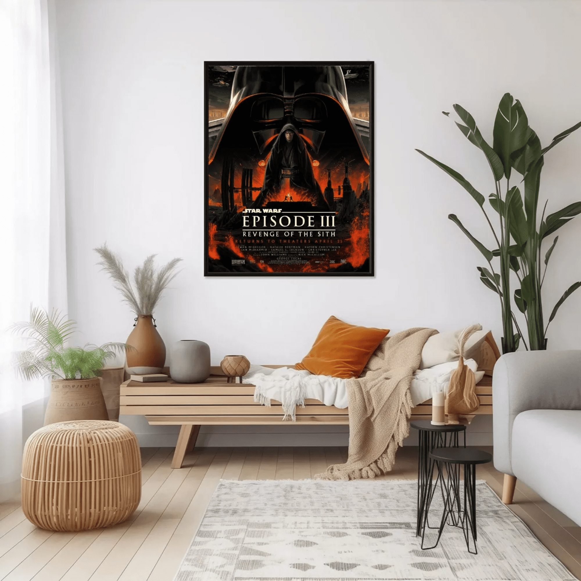 Start Wars Episodee III Poster, Revengee of the Sith 20th Aniversary ...