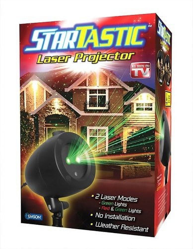 StarTastic Christmas Laser Light Show Projector, Indoor & Outdoor ...