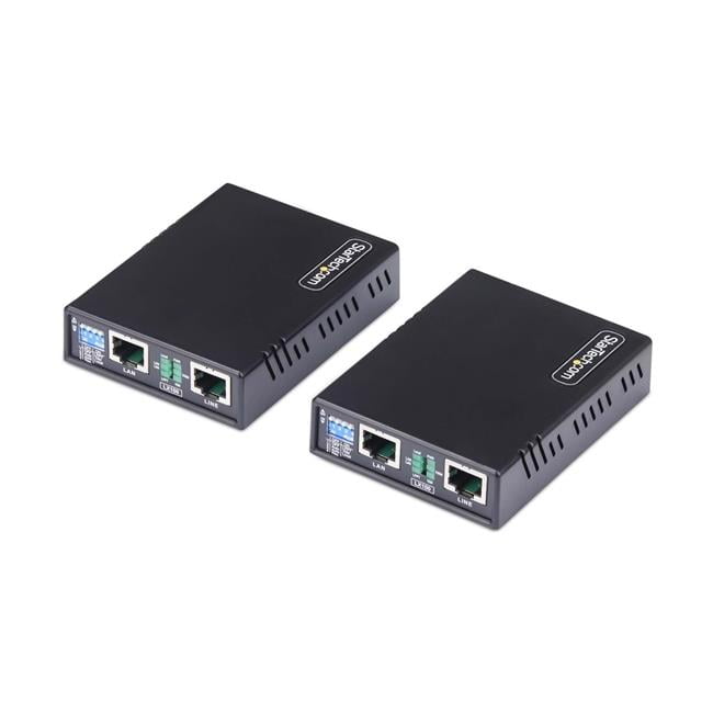 Startech 10/100 Ethernet Extender Kit, Up to 0.5mi (800m), Long-Range ...