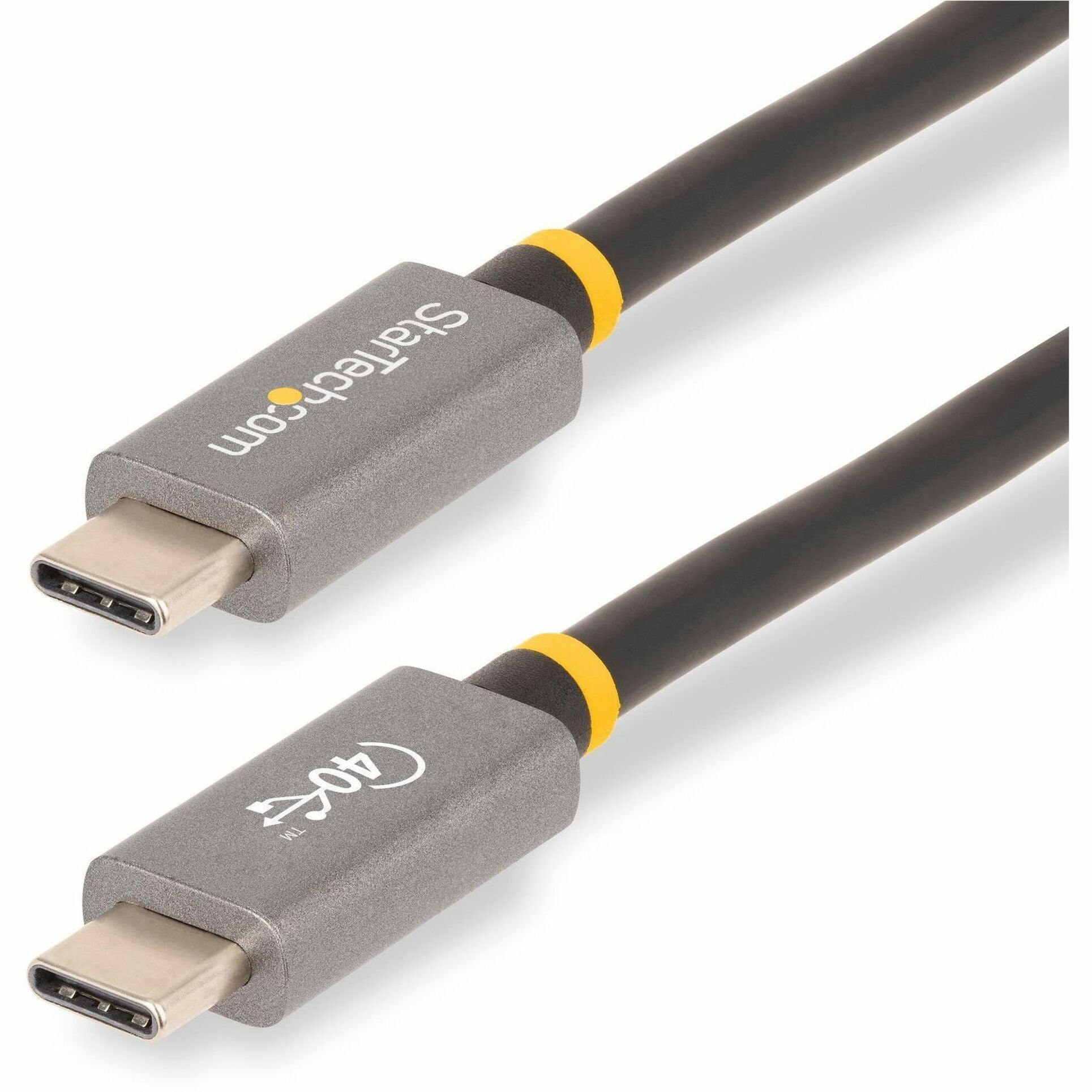 Startech 3ft (1m) USB4 Cable, USB-IF Certified USB-C Cable, 40 Gbps ...