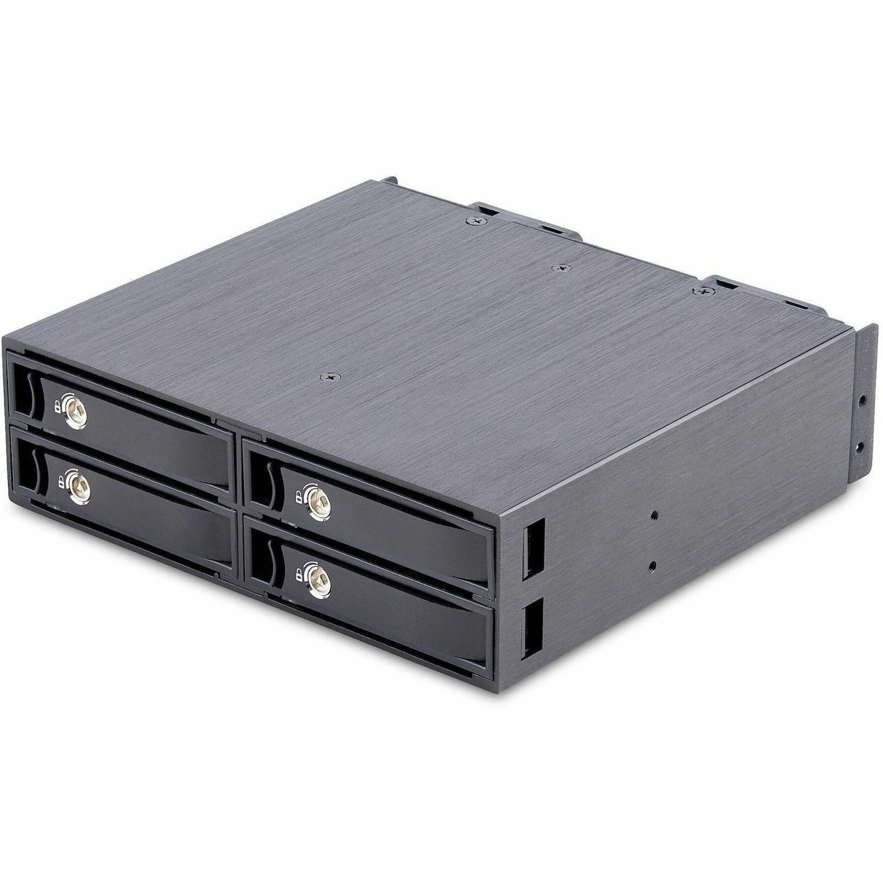 Startech 4-Bay Backplane for U.2 Drives, Fits in a 5.25inch Bay, Mobile ...