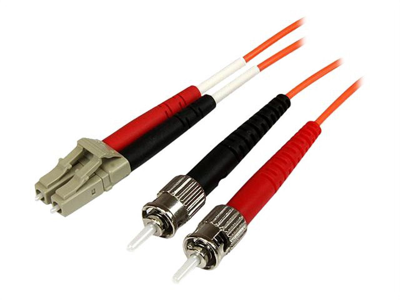 Startech 5m Fiber Optic Cable - Multimode Duplex 50/125 - OFNP Plenum ...