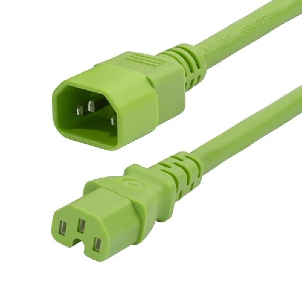 Startech 6ft (1.8m) Heavy Duty PDU Power Cord, IEC 60320 C14 to C15 ...