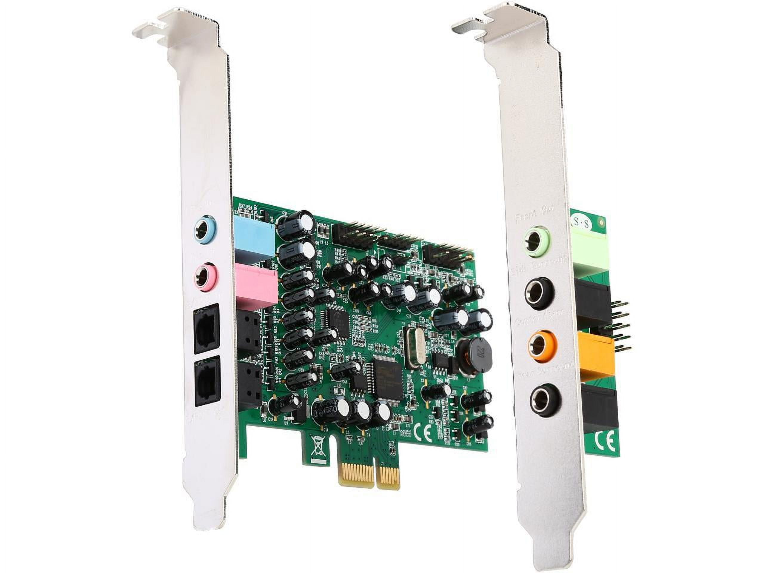 Startech 7.1 Channel Sound Card - PCI Express - 24-bit - 192KHz - 7.1 ... Startech 7.1 Channel Sound Card - PCI Express - 24-bit - 192KHz - 7.1 ...