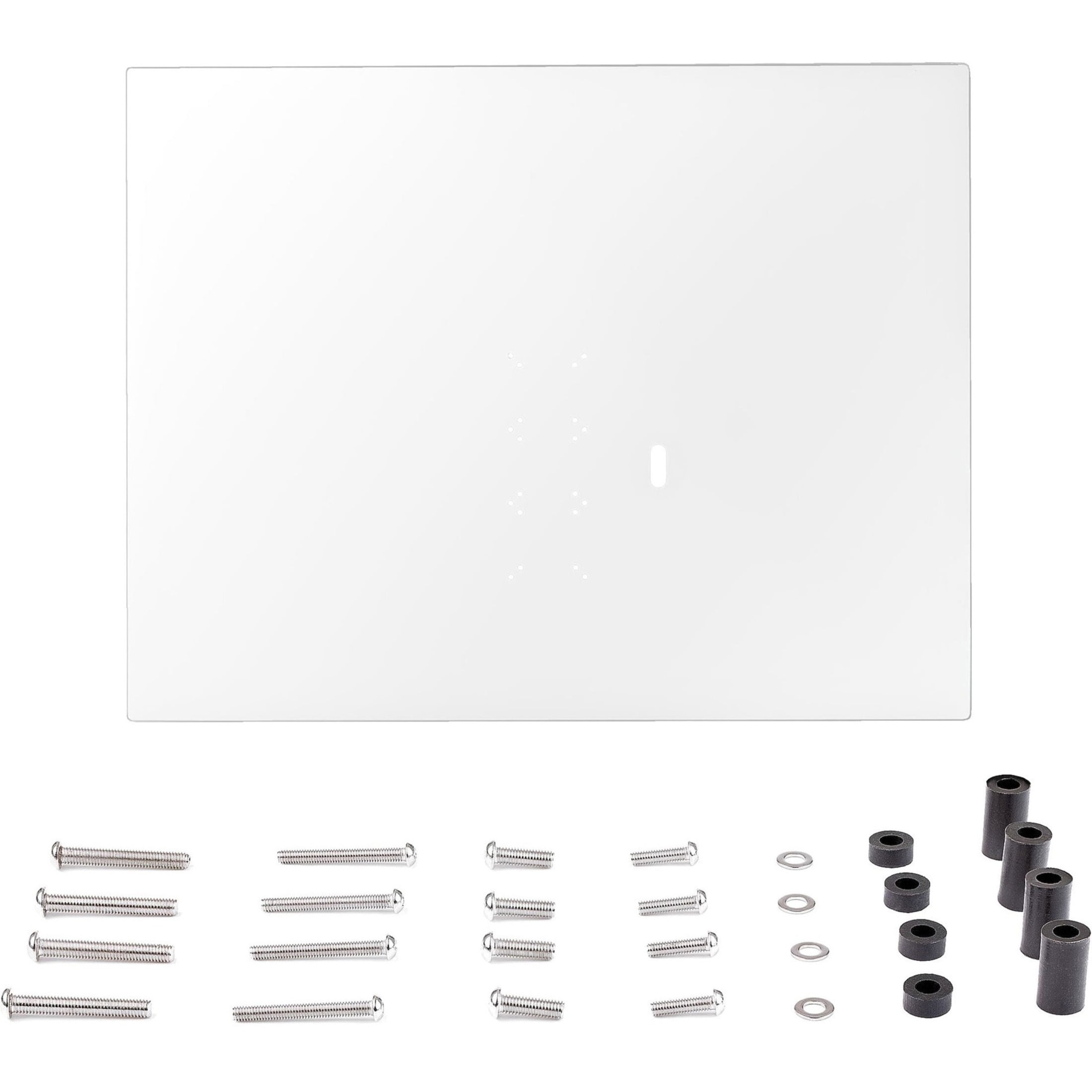 StarTech.com Acrylic Shield/Sneeze Guard - Clear Protective Barrier for ...