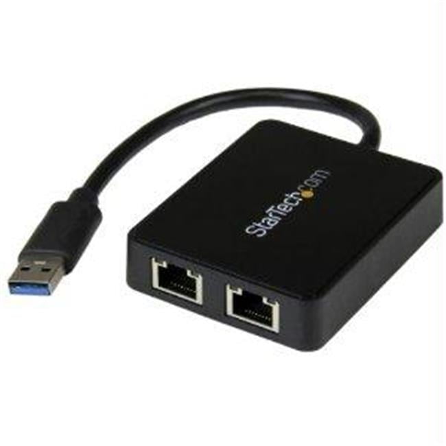 Startech Add Two Gigabit Ethernet Ports And A Usb 3.0 Pass-through Port ...
