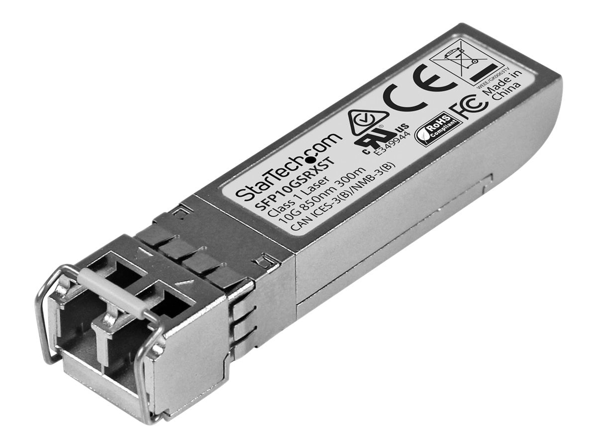 Startech Cisco SFP-10G-SR-X Comp. SFP+ Module - 10GBASE-SR - 10GE Gigabit Ethernet SFP+ 10GbE ...