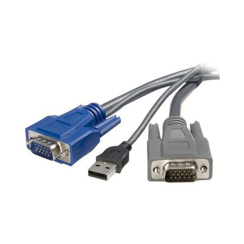 Startech.Com 10ft Ultra-thin Usb Vga 2-in-1 Kvm Cable (SVUSBVGA10 ...