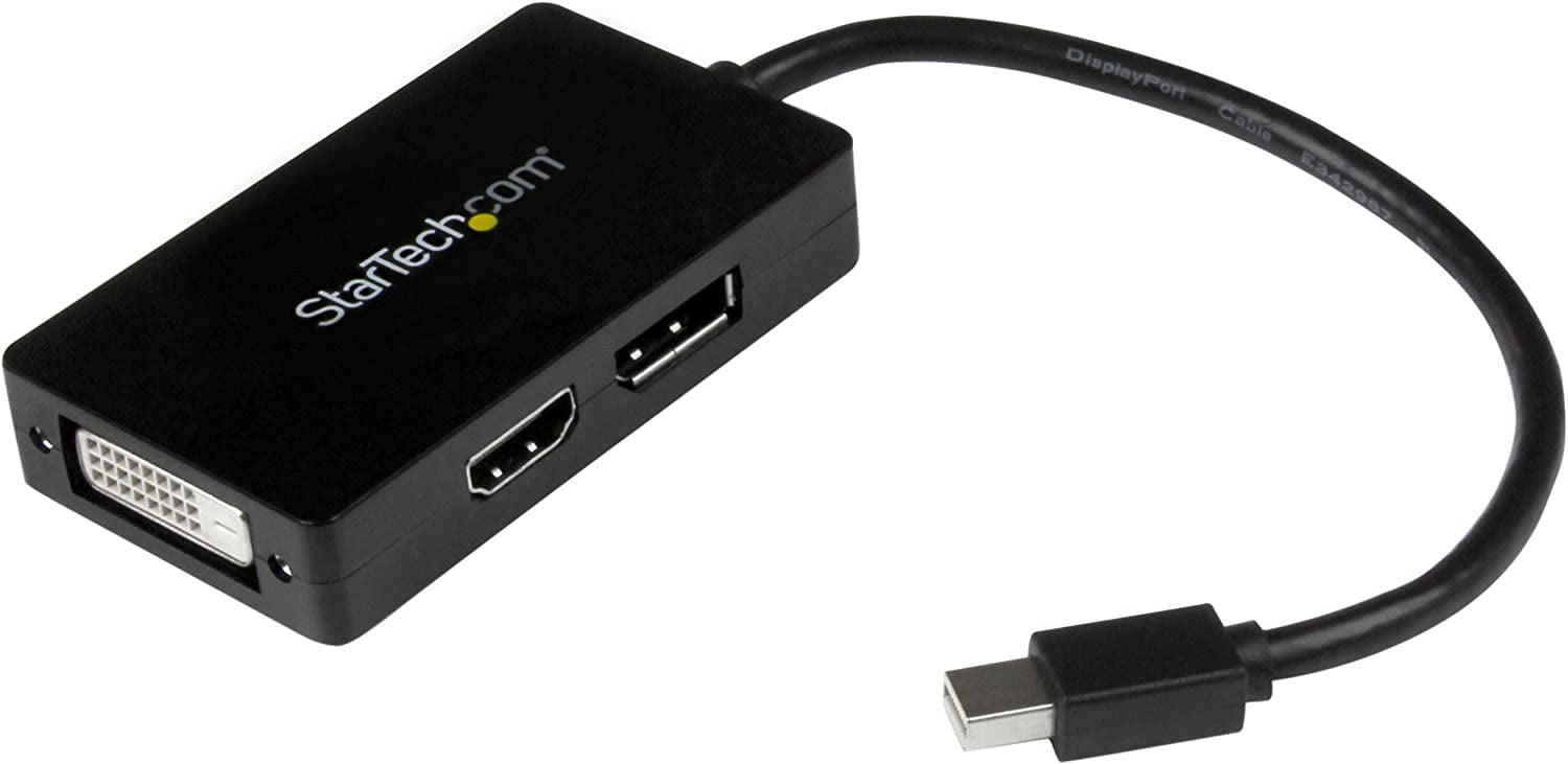 Startech.Com Travel A/V Adapter - 3-In-1 Mini Displayport To ...