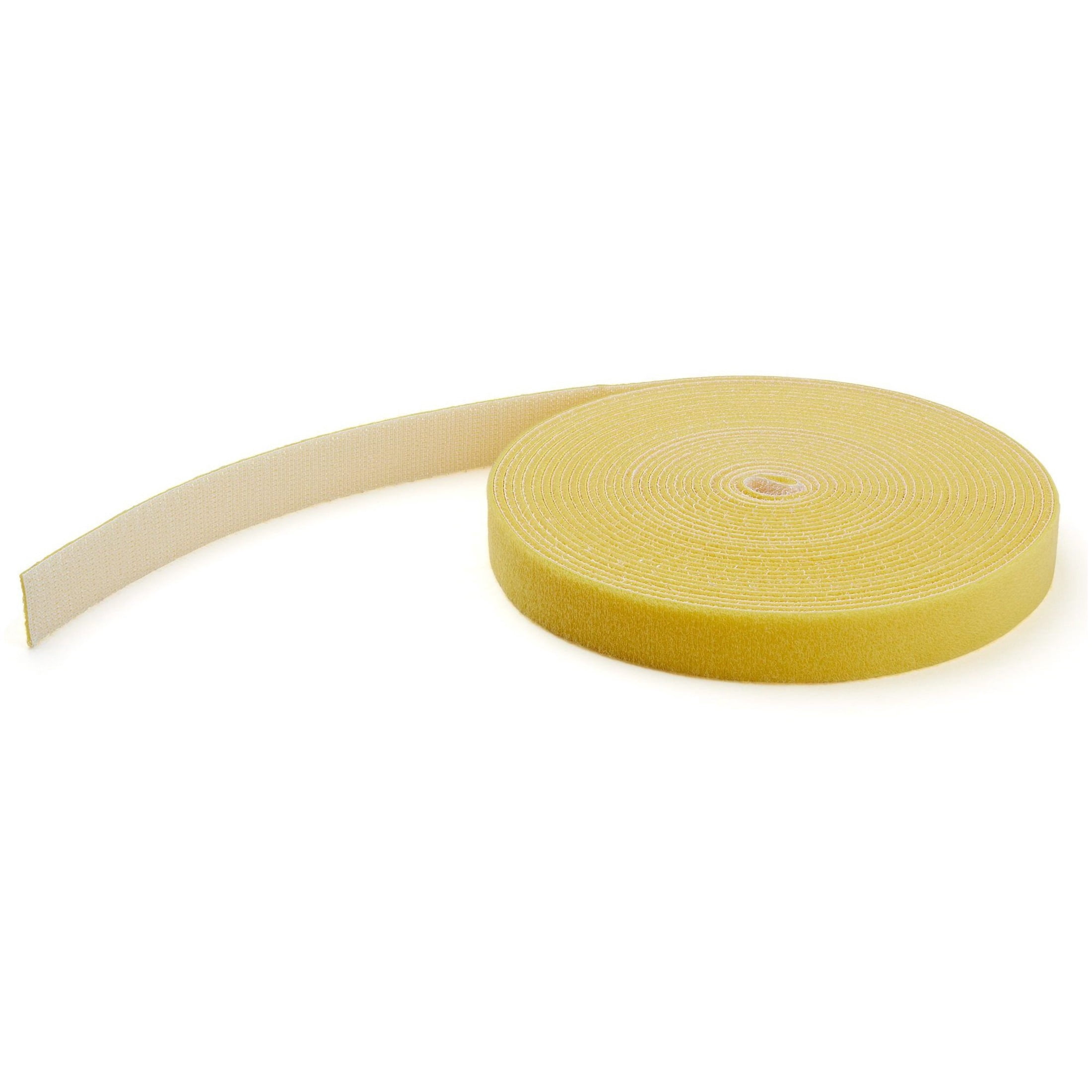 StarTech.com 50ft. Hook and Loop Roll, Yellow, Cable Management ...