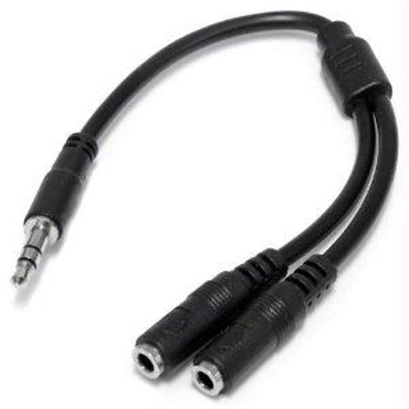 Startech Split One Headphone Jack Into Two Separate Jacks - 3.5Mm Audio ...