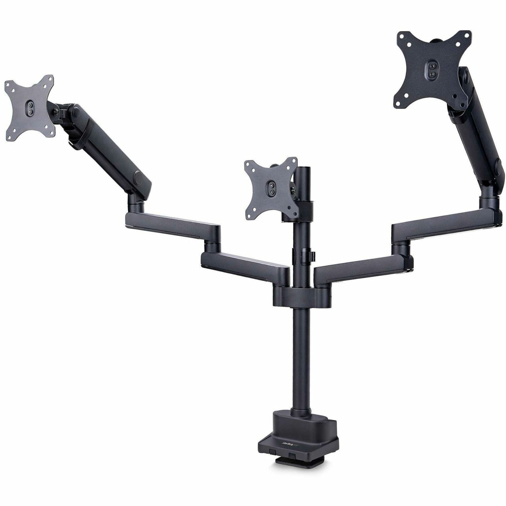 StarTech Triple Monitor Desk Mount For Screens Up to 27in 3MP2AG ...