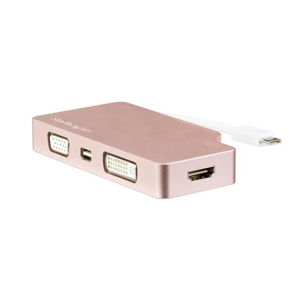 StarTech.com USB C Multiport Video Adapter with HDMI, VGA, Mini ...