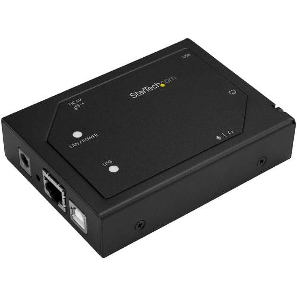 StarTech.com VGA-Over-IP Extender with 2-port USB Hub, Video-Over-LAN ...