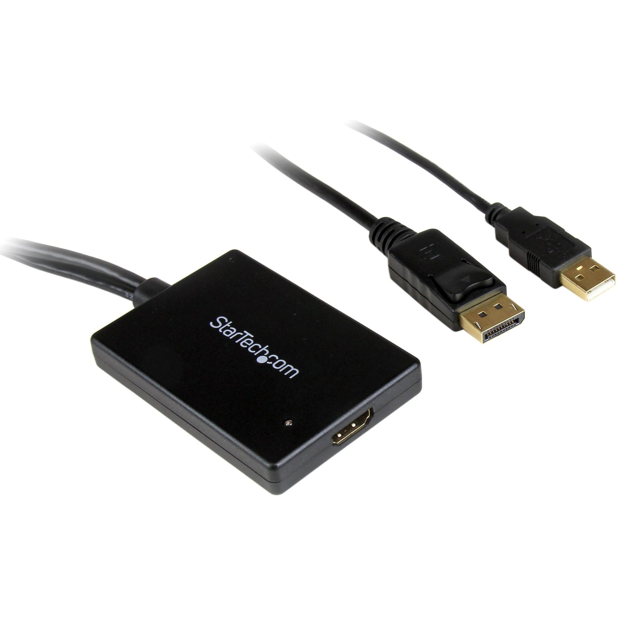 StarTech.com DisplayPort to HDMI Adapter with USB Audio - Walmart.com
