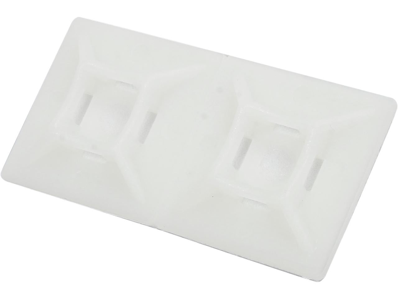 StarTech.com HC102 Self-adhesive Nylon Cable Tie Mounts - Pkg of 100 ...