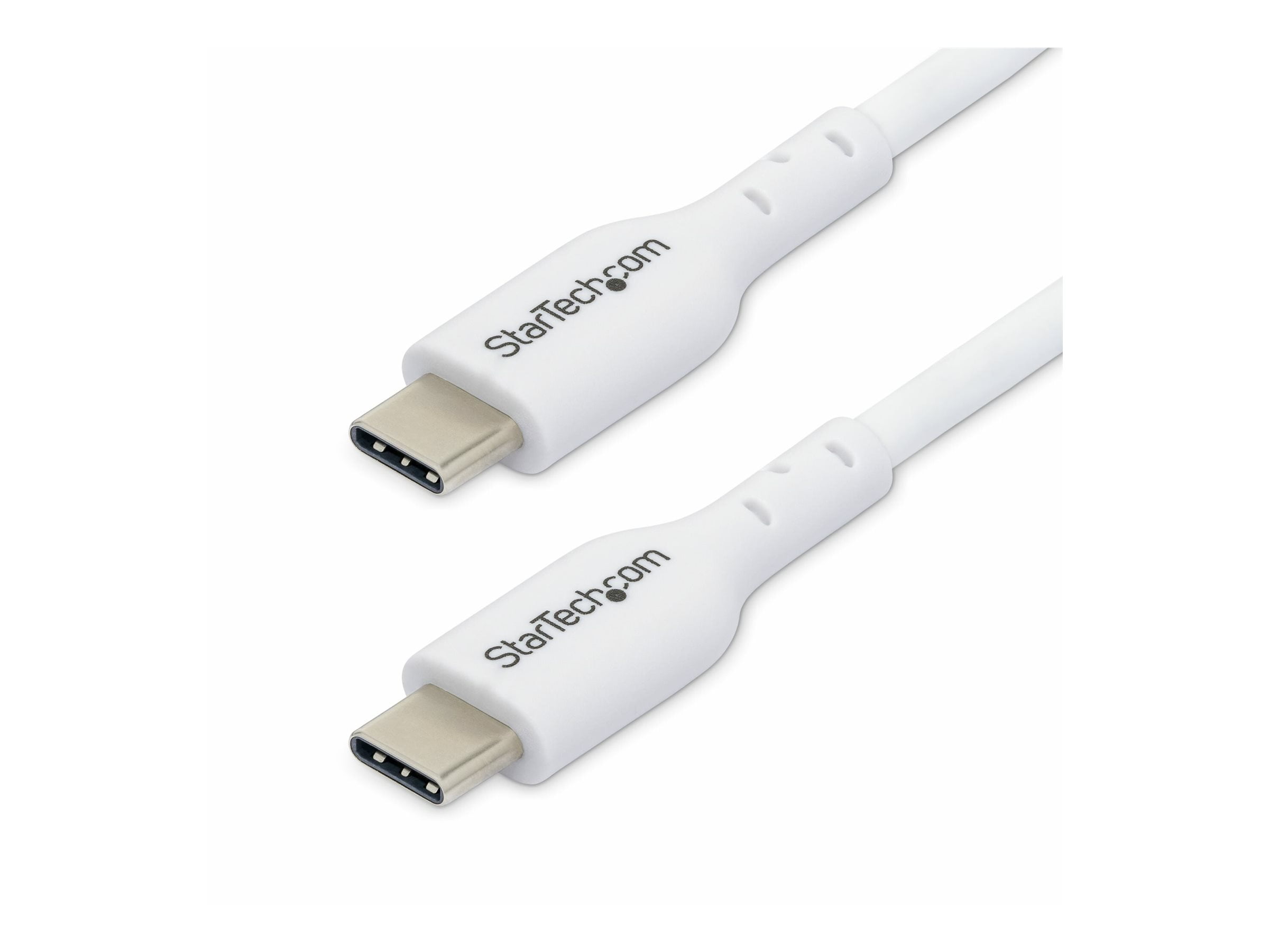 StarTech 3m 9.8ft White USB-C Charging Cable USB 2.0 Type-C Laptop ...