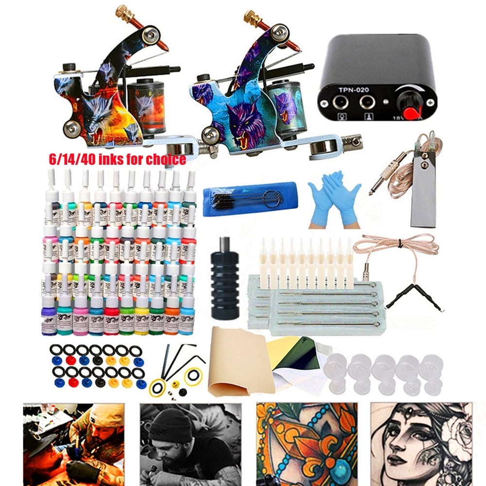 Starter Body Art Kit Tool Practice Supplies Pen Holder Plastic Aluminum ...