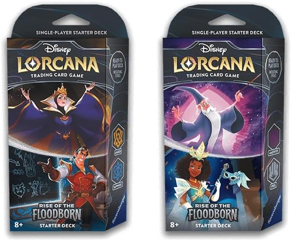 Starter Decks: Both Amber & Sapphire (Gaston & Snow White) and Amethyst ...