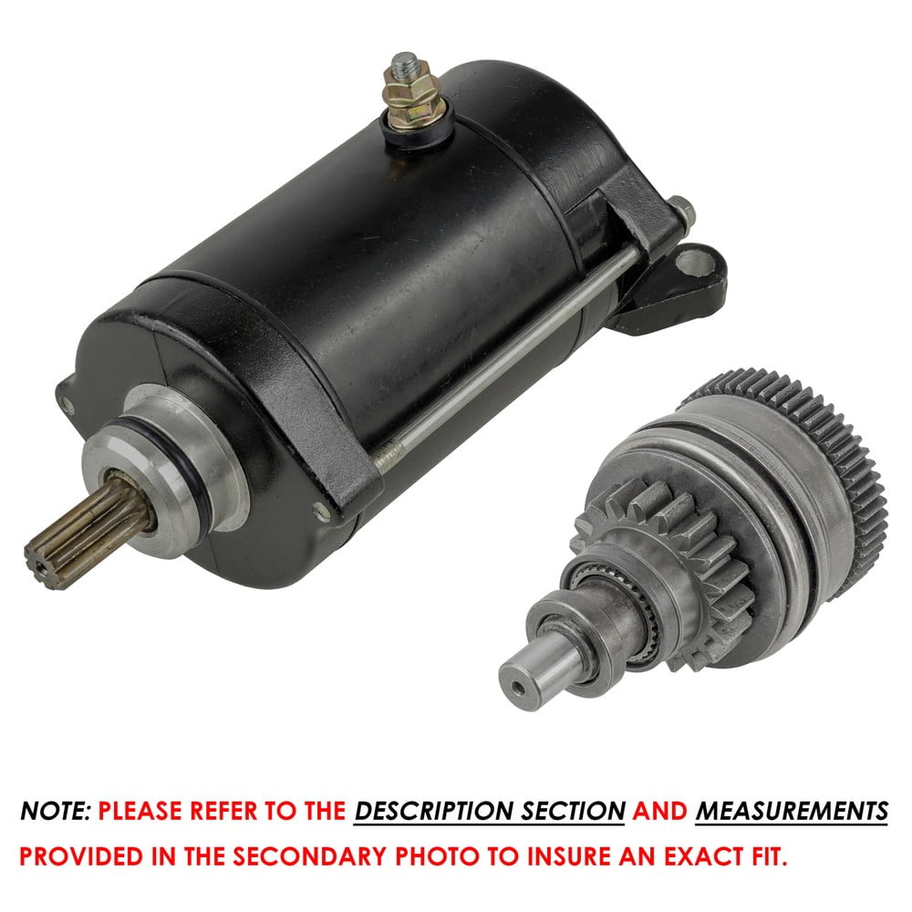 Starter & Drive For Yamaha Sportboat Exciter LS2000 LX2000 - Walmart.com