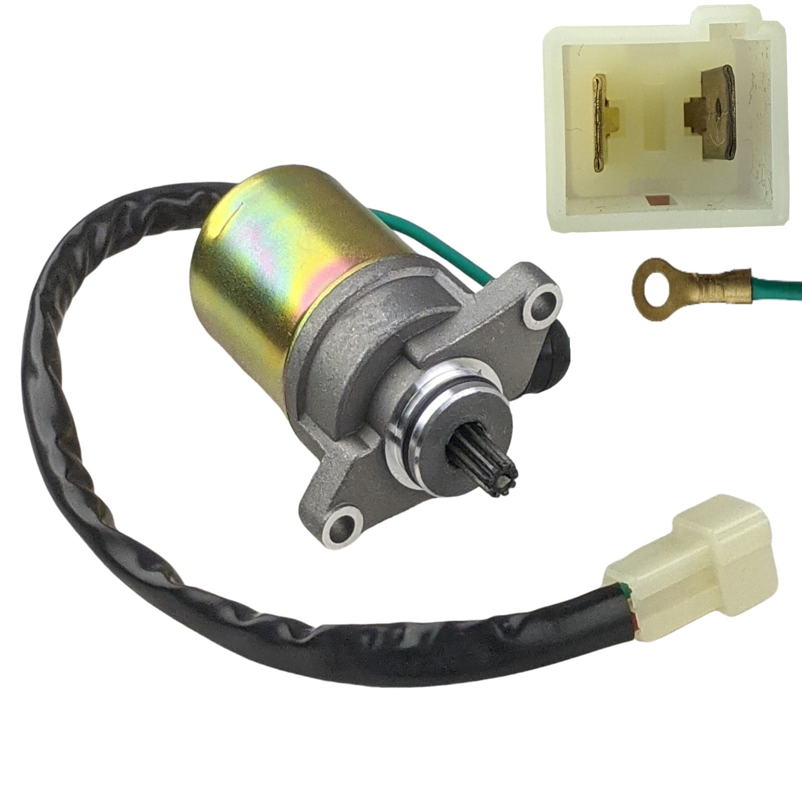 2-Bolt Starter for Polaris ATV Outlaw Predator Sportsman Scrambler ...