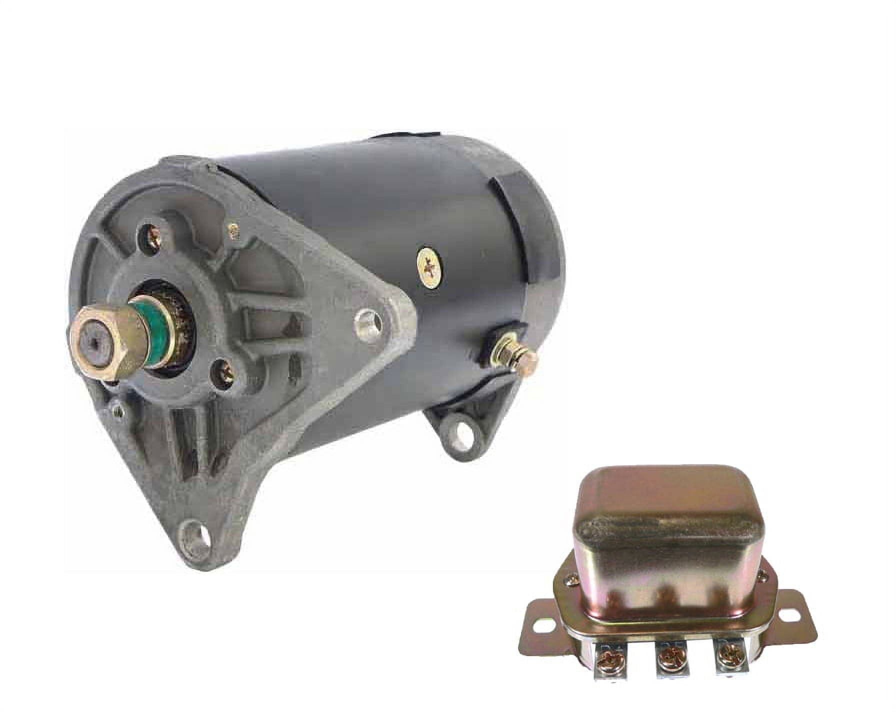 Starter Generator & Regulator Compatible with Club Car Golf Carts 1984 ...