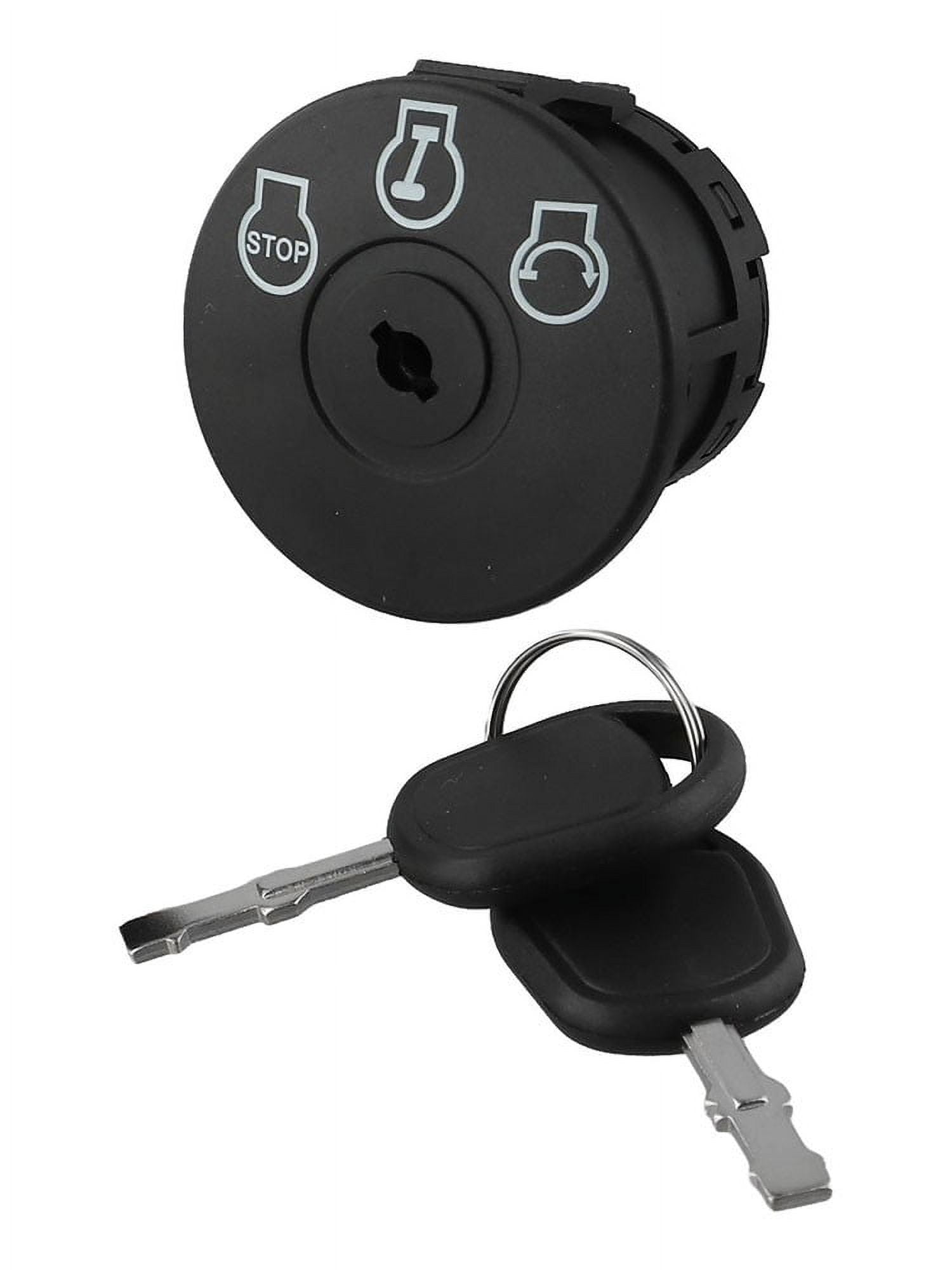 Starter Ignition Switch 3 Position Engine Start Switch with 2 Keys for ...