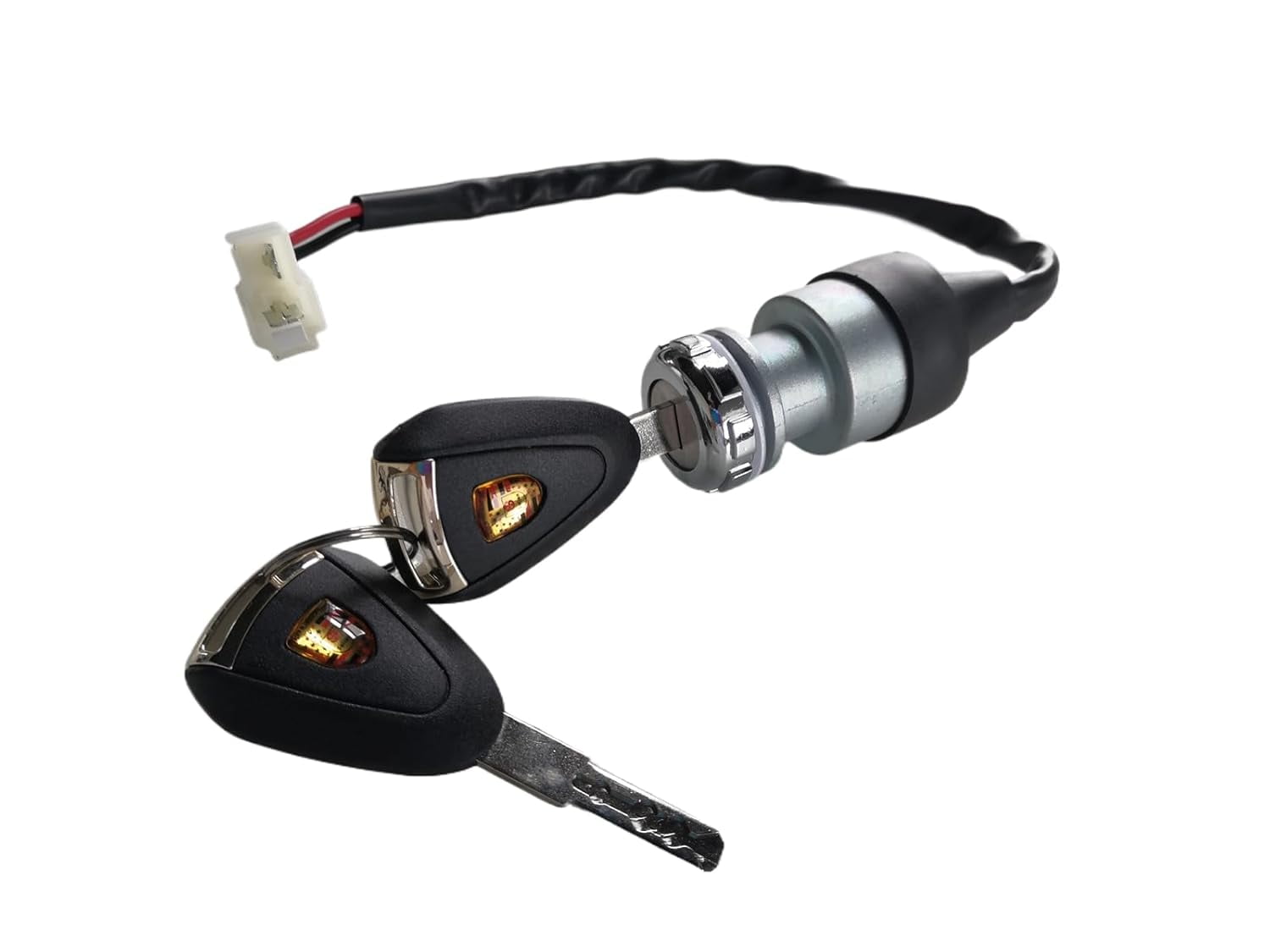 Starter Ignition Switch Assembly for 48V Golf Cart, Replacement for ...