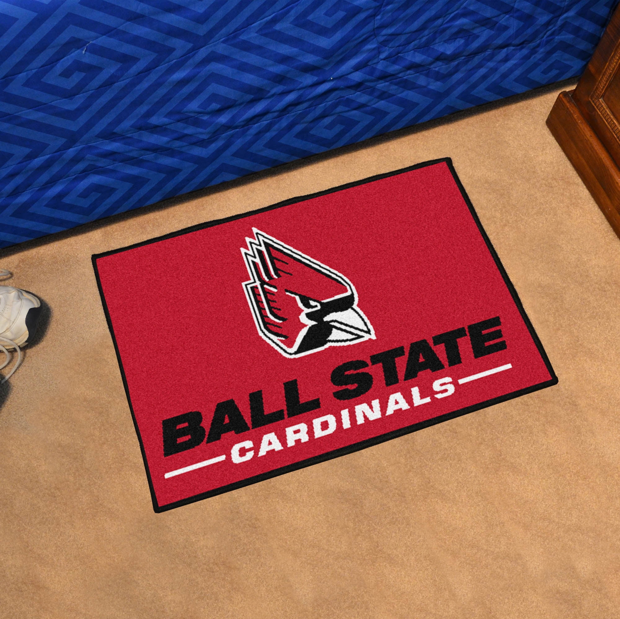 Starter Mat - Cardinals Ball State University 19"x30" - Walmart.com
