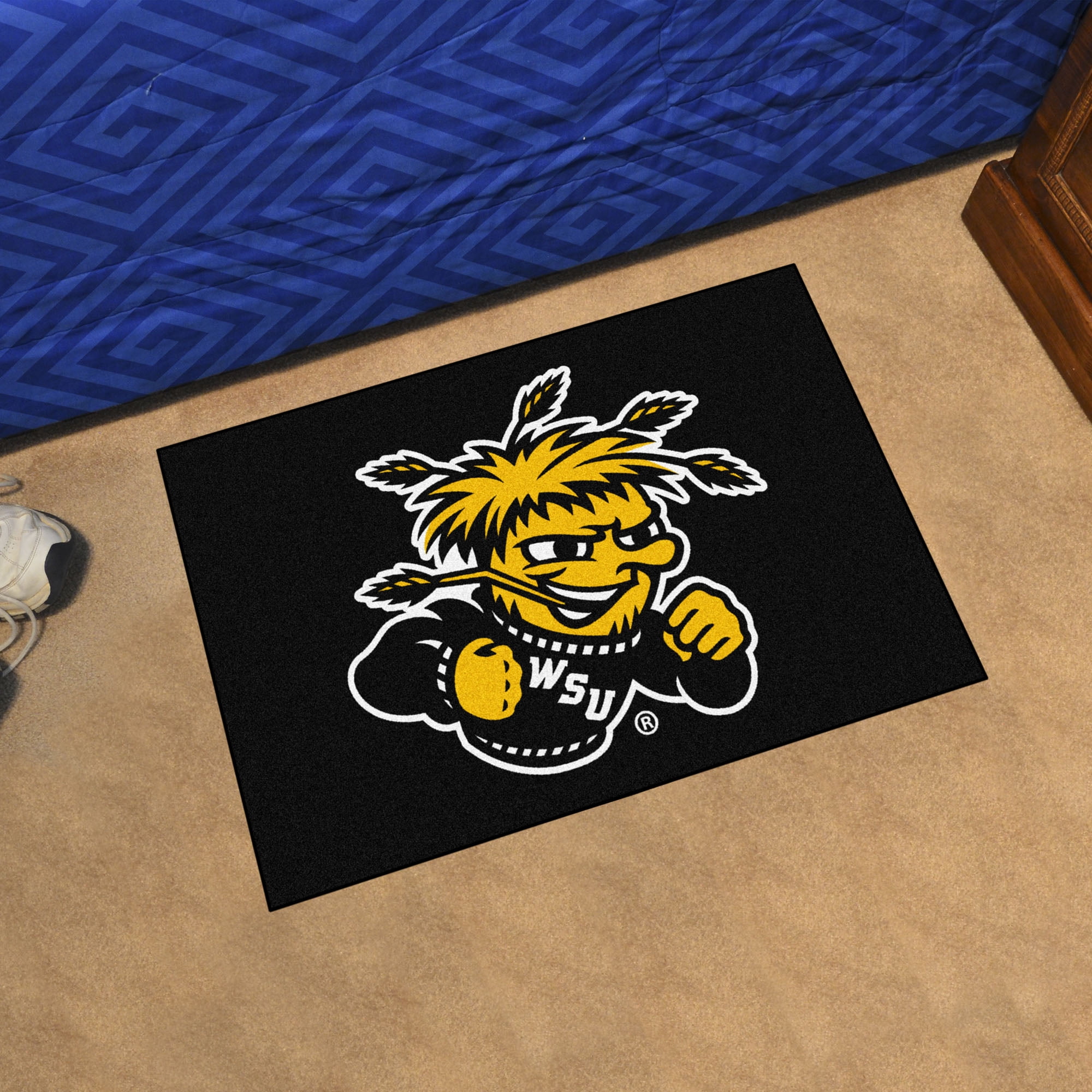 Starter Mat - Shockers Wichita State University 19"x30" - Walmart.com
