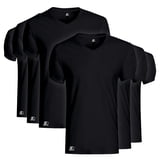 Starter Men’s Essential V Neck Black Undershirt Breathable Cotton Shirt ...