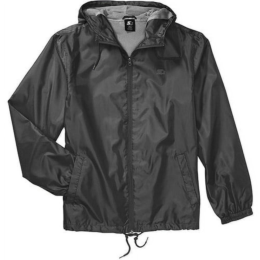 Starter - Men's Ripstop Windbreak Full-Zip Jacket - Walmart.com
