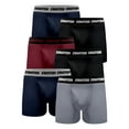 Starter Men’s and Big Men’s Active Performance Boxer Briefs, 6-Pack ...