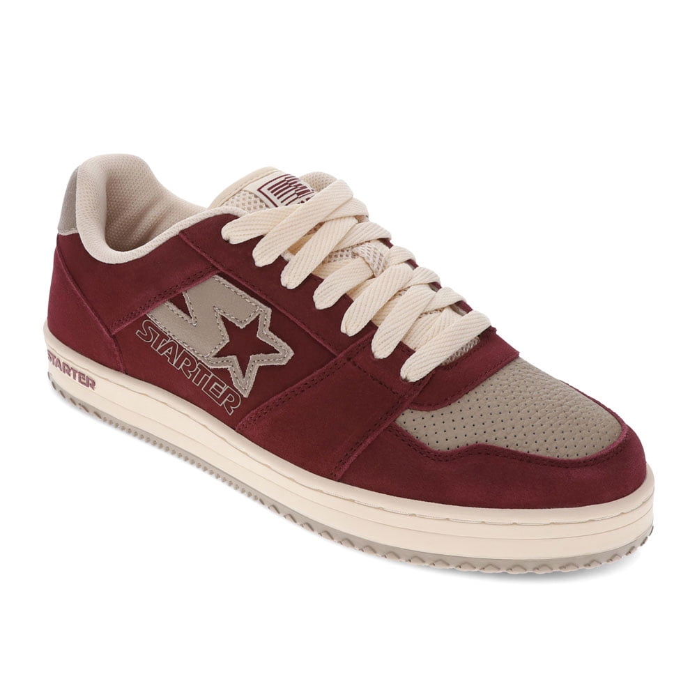 Starter Mens LFS 1 Vintage Genuine Leather and Suede Casual Lace-Up ...