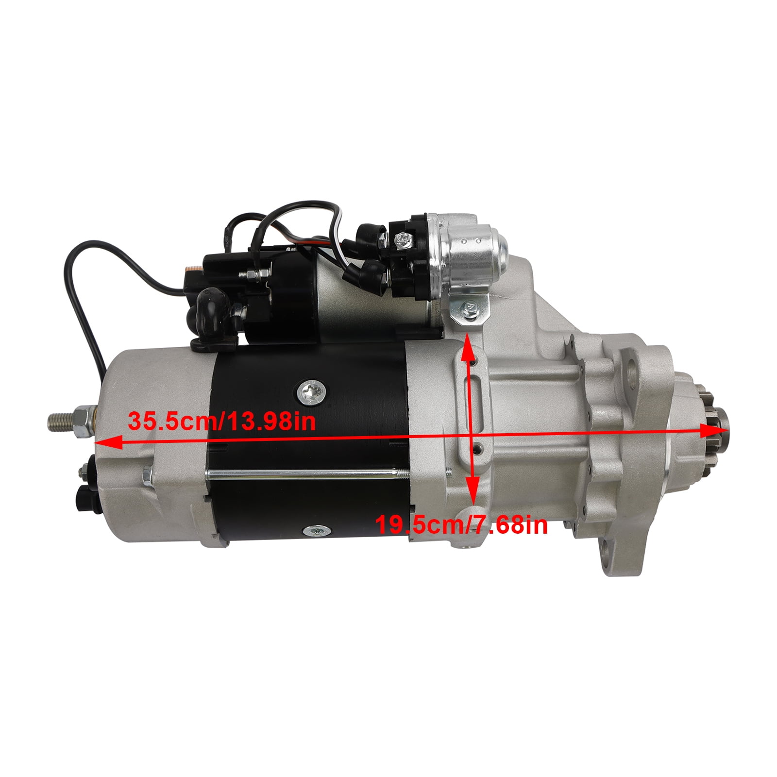 12V Gear Reduction Starter Motor 8200289 8200308 For Cummins ...