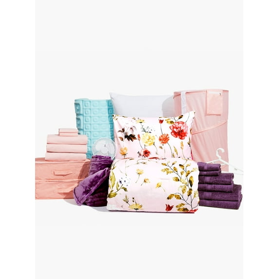 Free Shipping! Roomify College Starter Set Twin XL Memory Foam Mattress ...