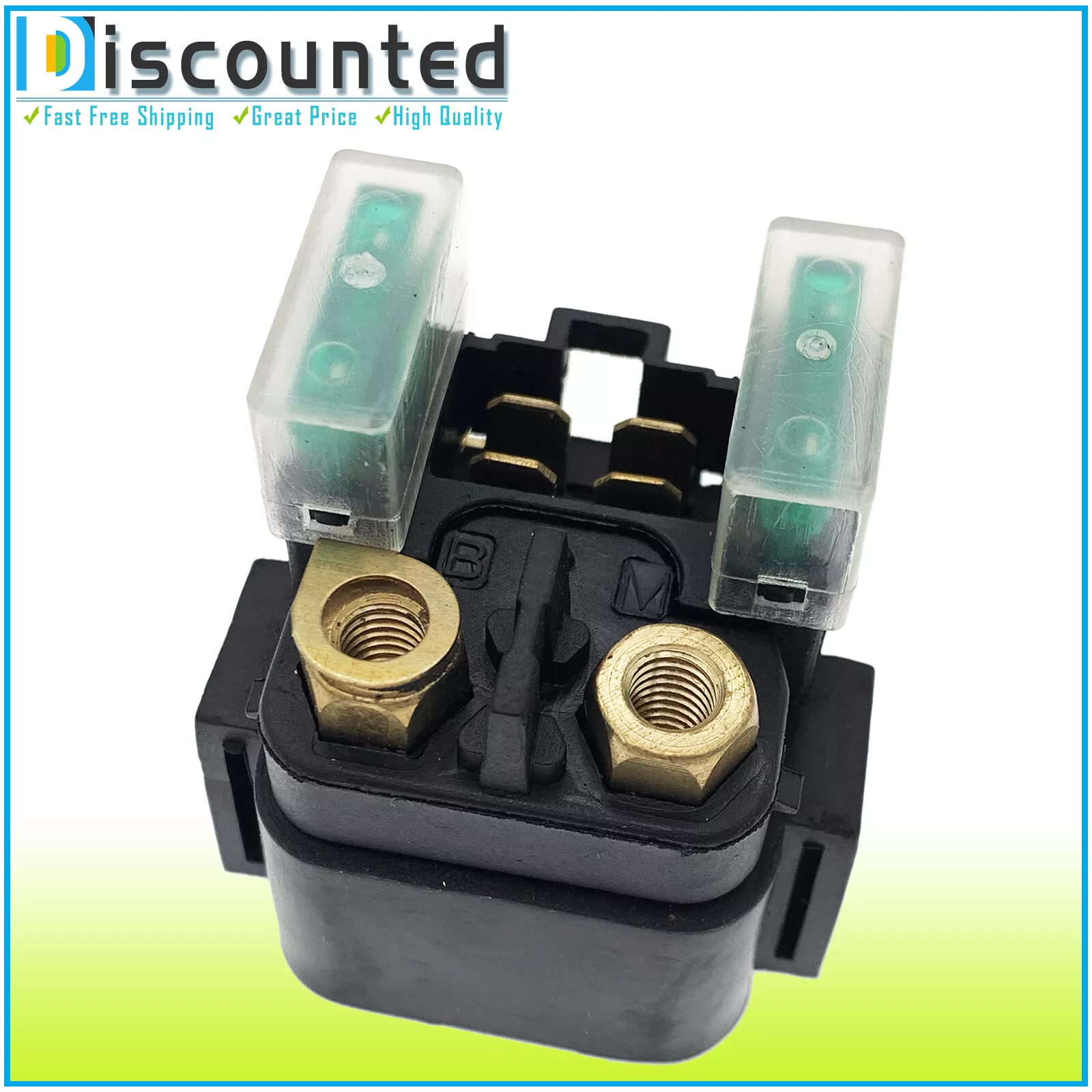 Starter Solenoid Relay For Yamaha YFM 250/350/400/450/660 Grizzly ...