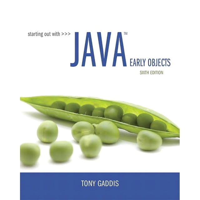 Starting Out with Java: Early Objects, (Paperback) - Walmart Business ...
