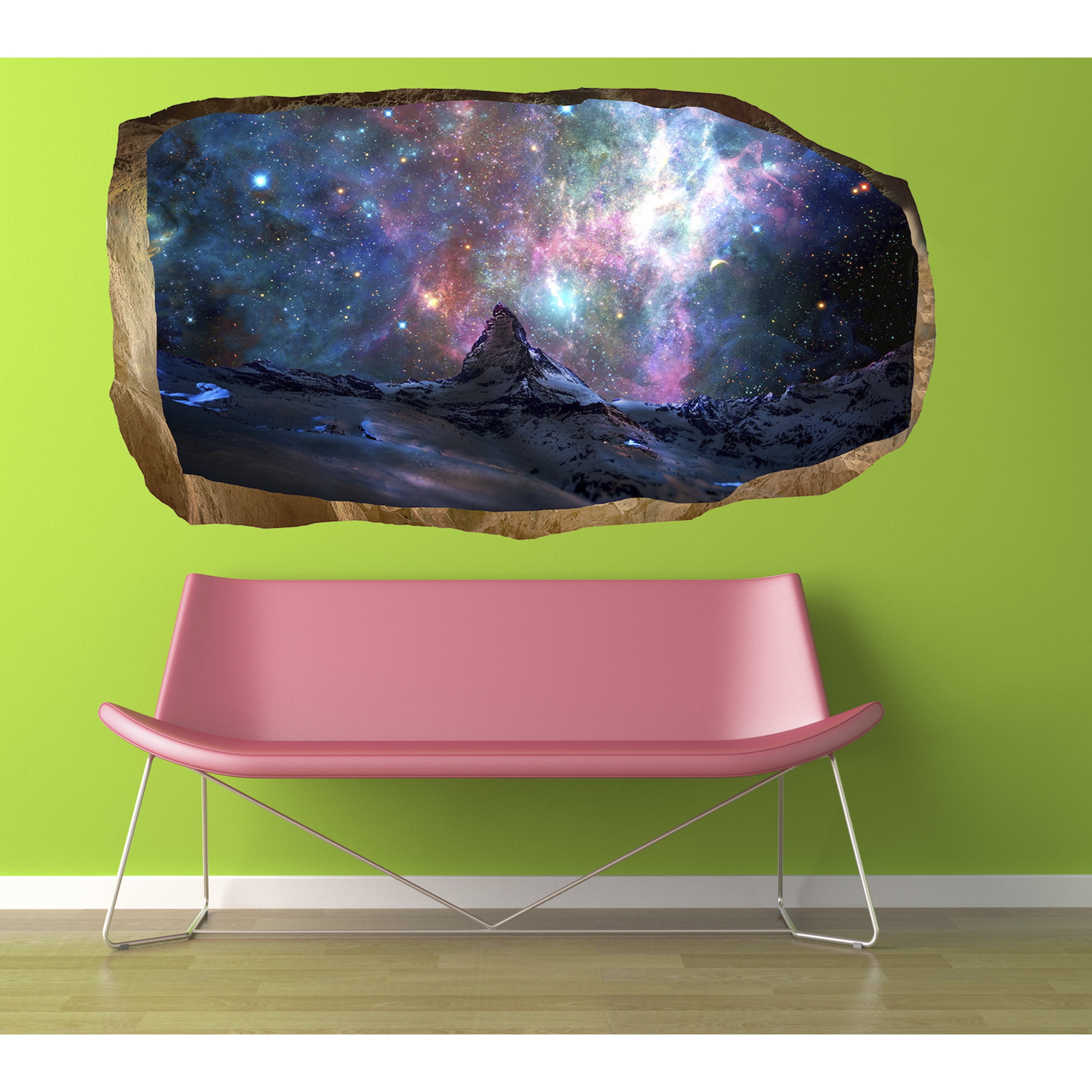 Startonight 3D Mural Wall Art Photo Decor Beautiful Purple Sky Amazing ...