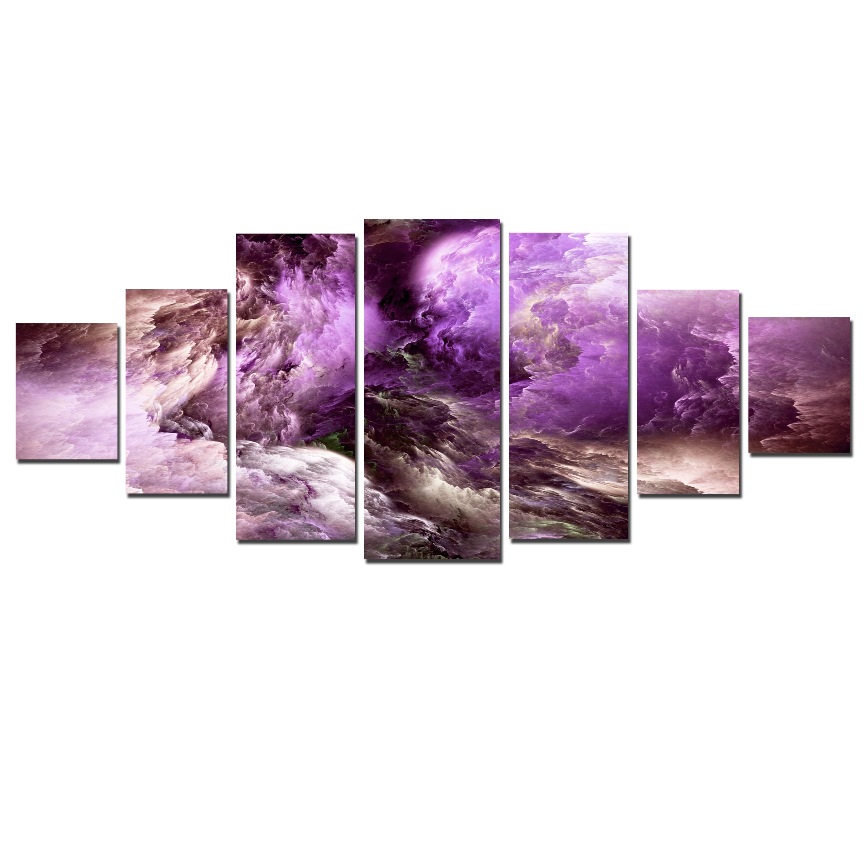 Startonight Huge Canvas Wall Art Inspirational Purple Abstract, Home ...