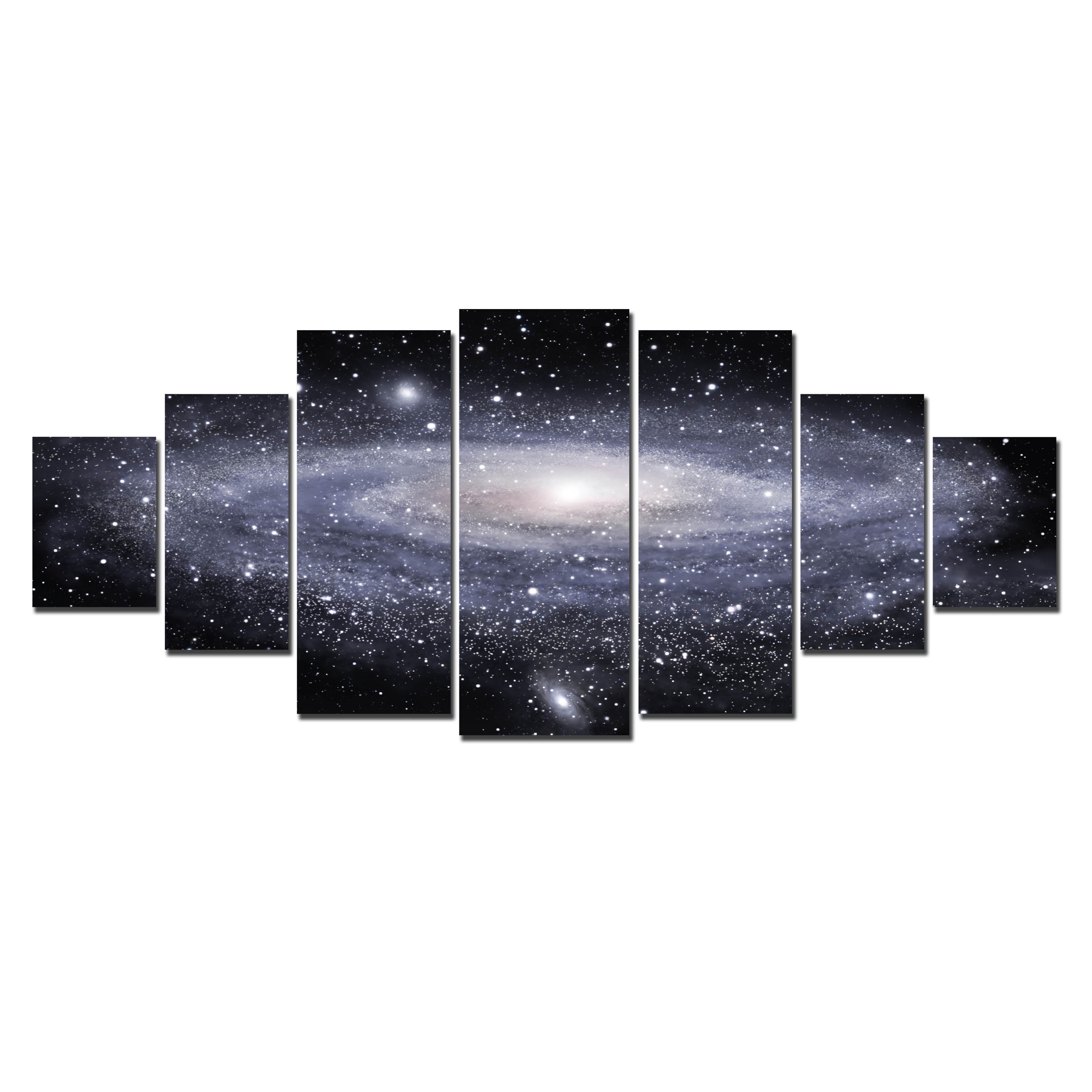 Startonight Huge Canvas Wall Art Spiral Galaxy, Framed Artwork Modern ...