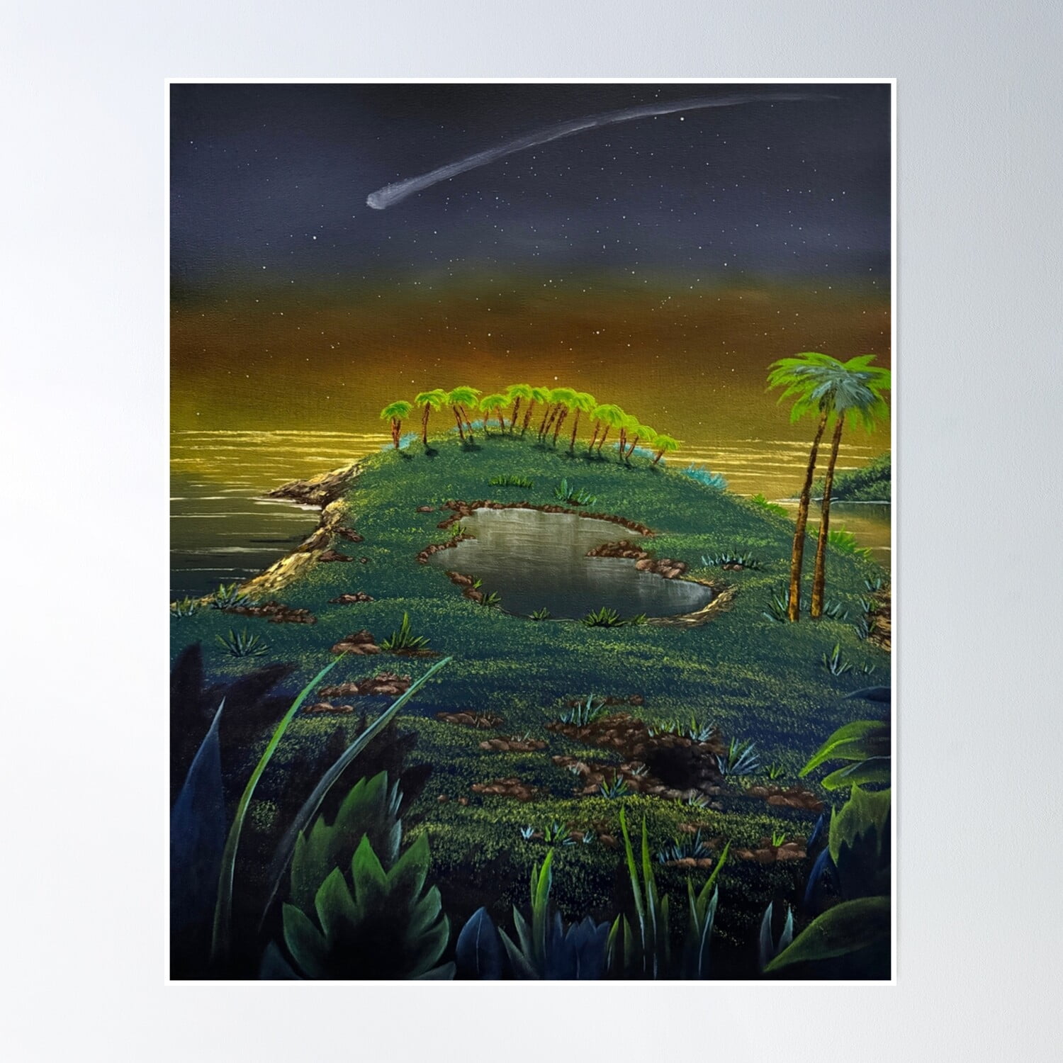Startropics Poster Wall Art, Modern Wall Decor, 24x36 UNFRAMED ...