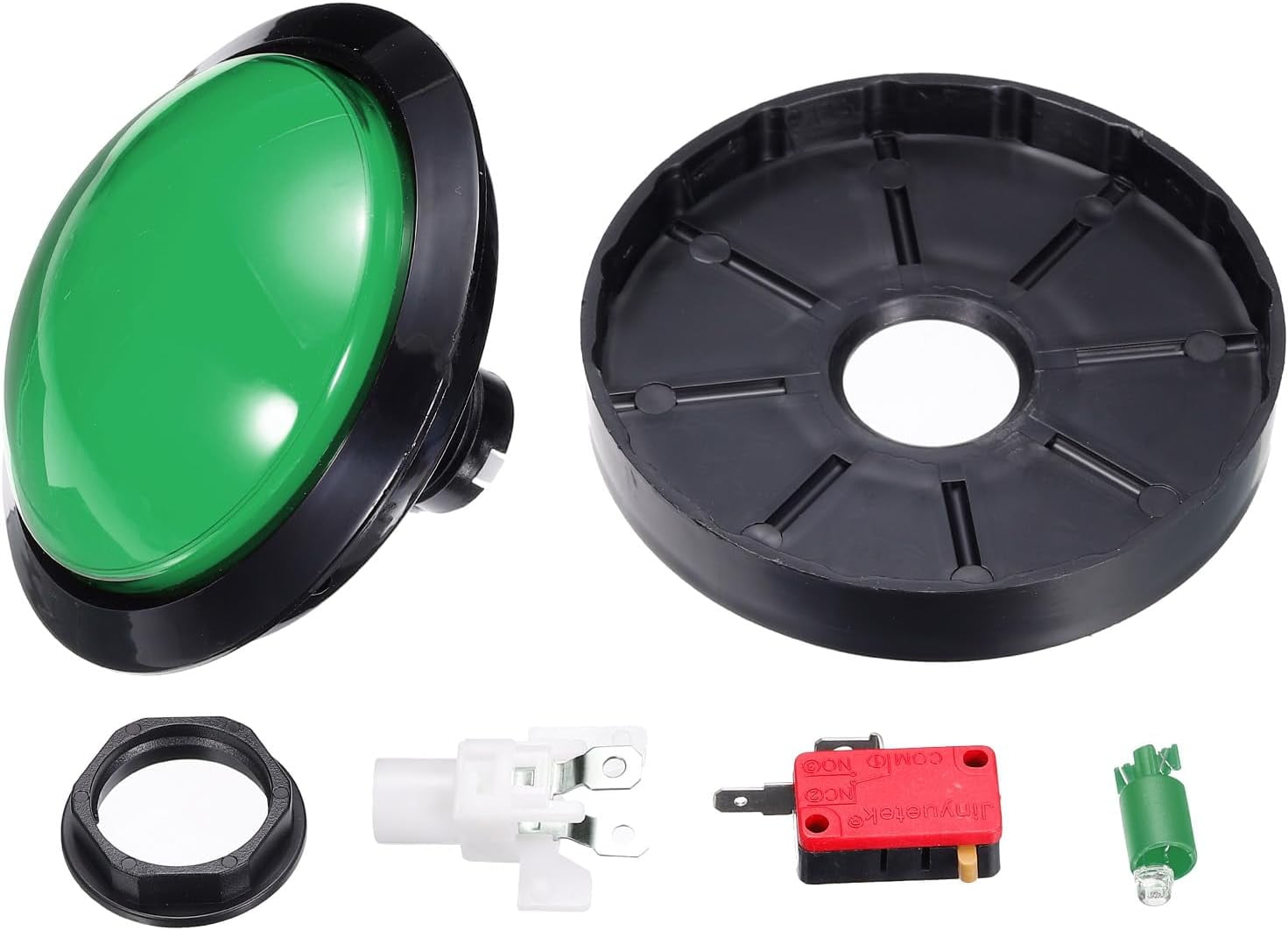 Starts Arcade Buttons ABS Micro Switch Round Fit Button for Arcade Machine Video Games Parts DC ...