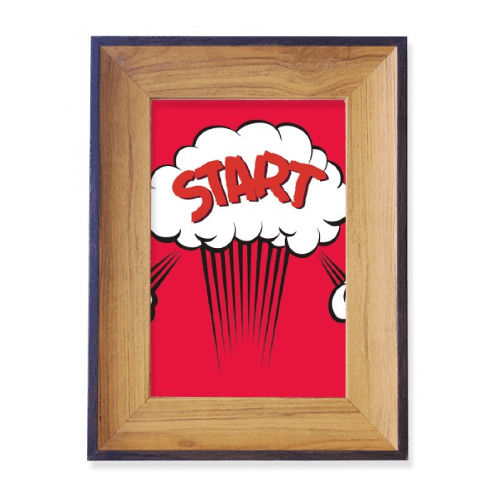 Starts Risethe Red Cloud Photo Frame Exhibition Display Art Desktop ...